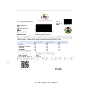 Tax Clearance Certificate (Tcc) in Ikeja - Other Services, Abiola ...