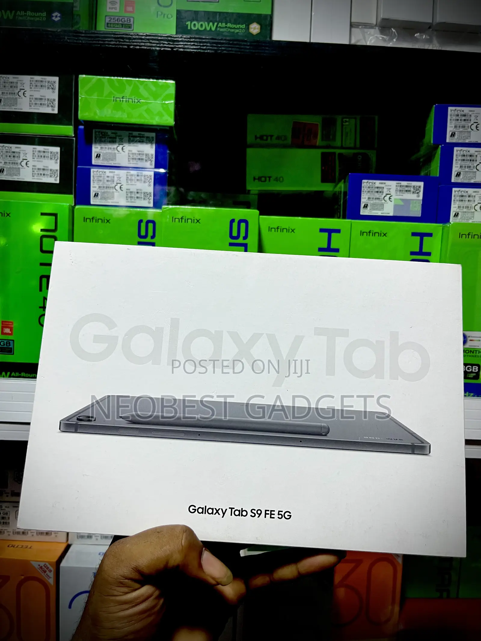 New Samsung Galaxy Tab S9 FE 128 GB Silver for sale - Neobest Gadgets ...