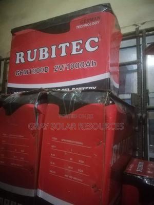 2V 1000ah Rubitec Inverter Battery in Ikeja - Solar Energy, Gray Solar ...