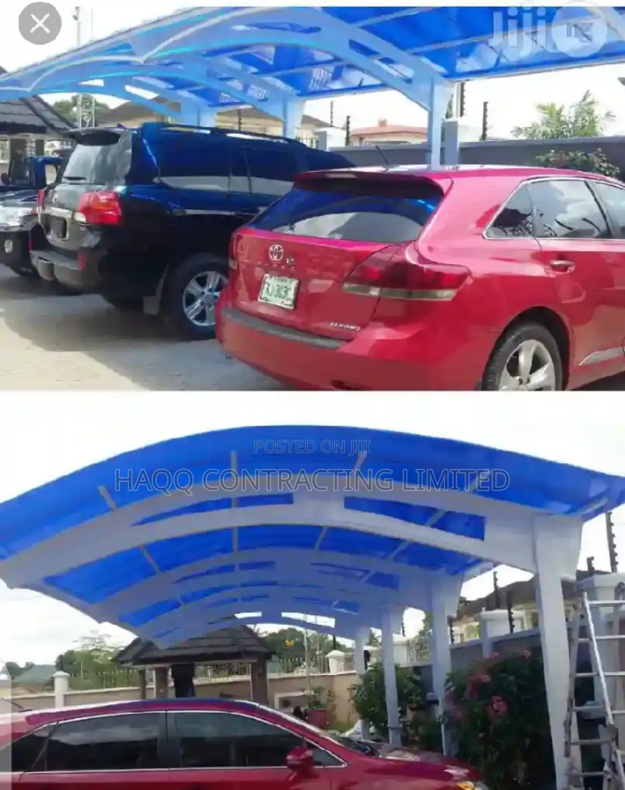 Elegant and Durable Car Port Fabrication in Ojo - Building & Trade ...