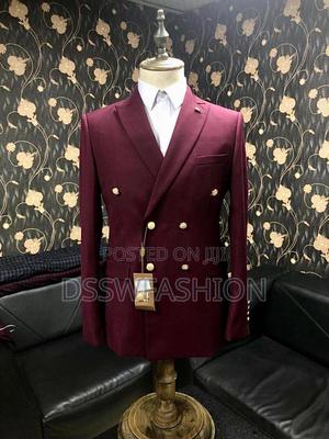 Exclusive: Double Breasted Turkish Suit + Free Premium Tie in Egbe ...