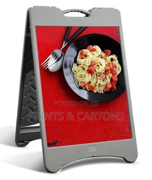 A-Frame Menu Display Stands for Restaurants 06 in Kosofe - Printing ...