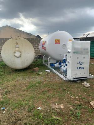Installation of 5tons LPG Tank With Automatic Dispenser in Ikeja ...