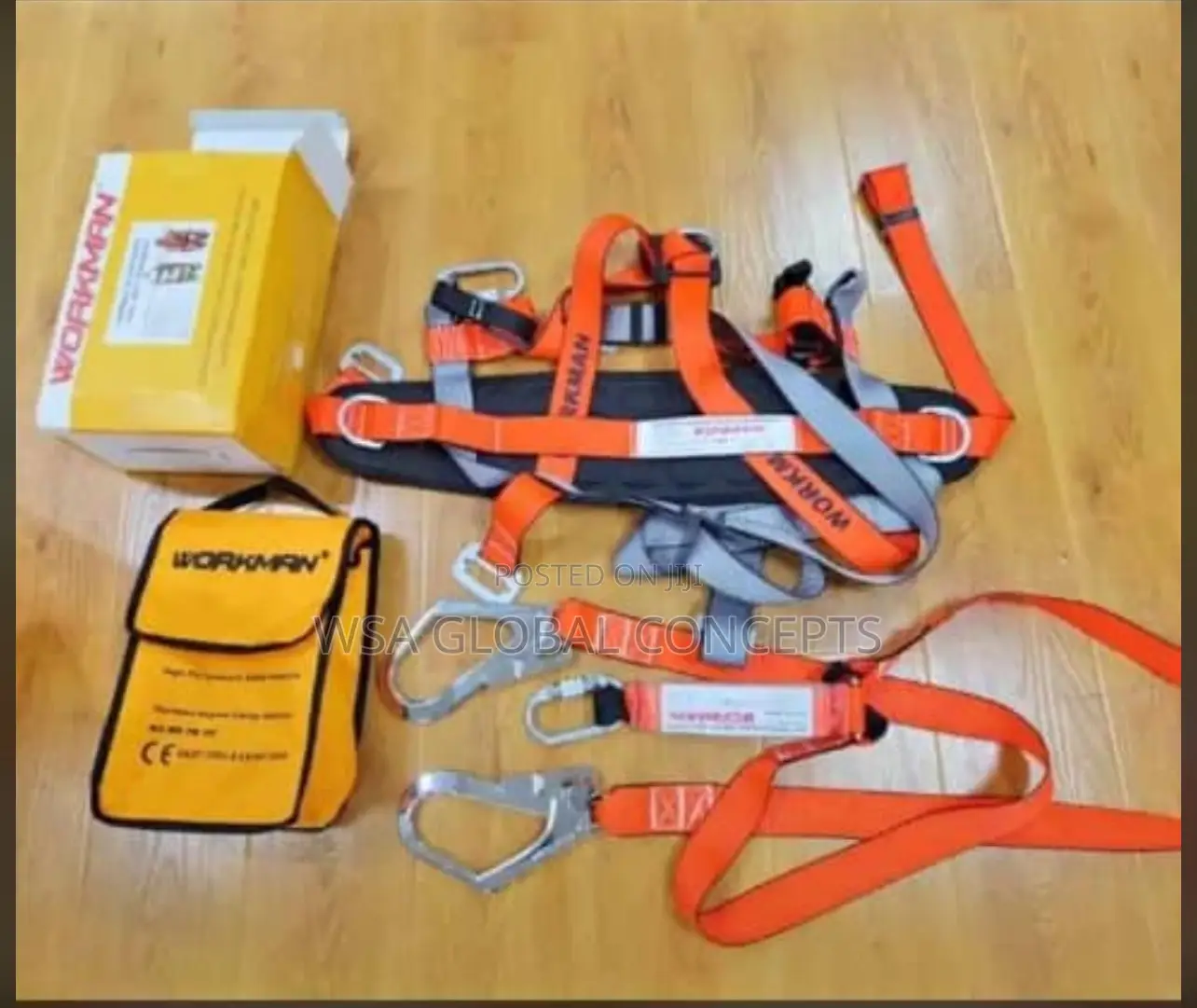 Work Man Safety Full Body Harness With Double Hook in Lagos Island (Eko ...