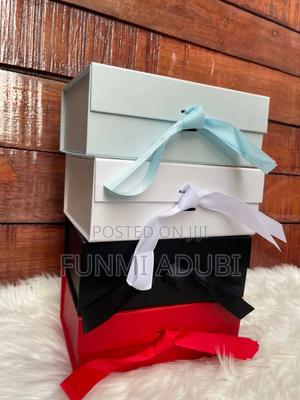 Collapsible Gift Box With Ribbon 16x22x9cm in Lekki - Arts, Crafts ...