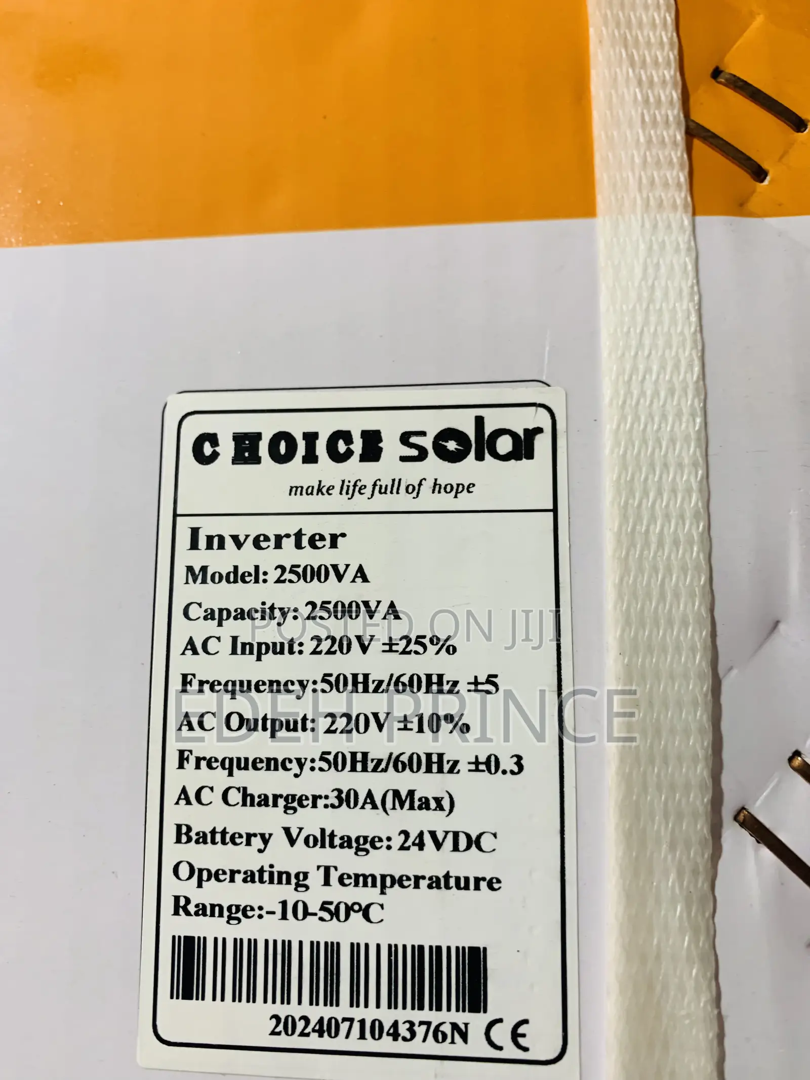 2.5kva Choice Inverters in Awka - Electrical Equipment, E-solar World ...