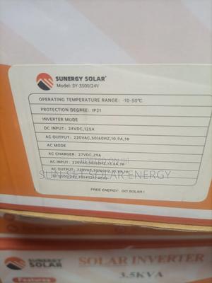 Sunergy Solar Inverter Ivps 3.5kva 24V . in Ikeja - Solar Energy ...