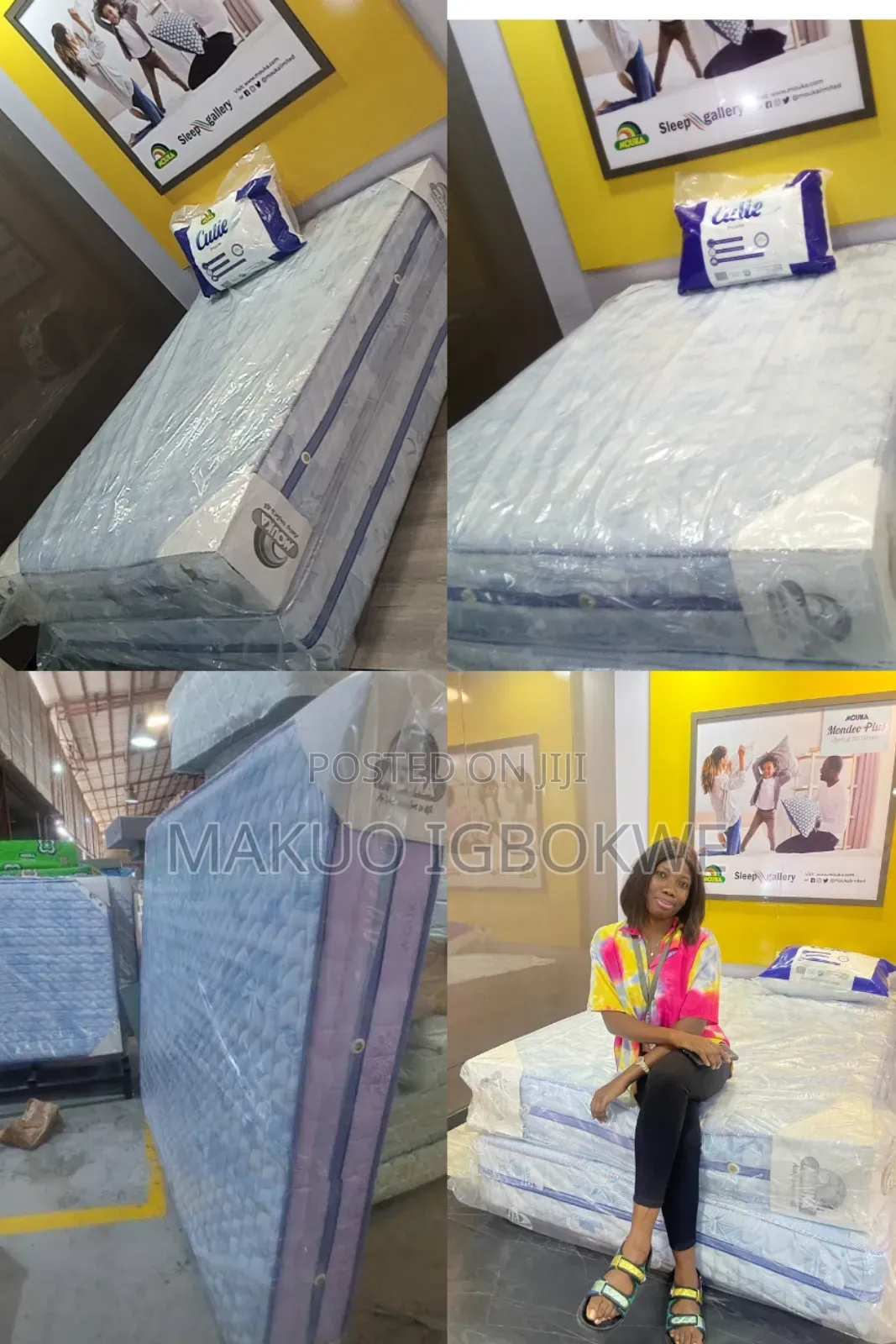 [Ja] Royal Luxury Spring Mattress Mouka 4.5ft/6ft by 10inches in Apo ...