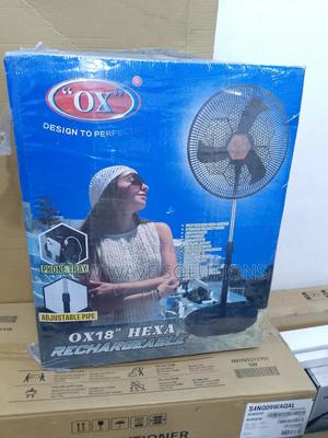 Super Cooling Ox 18 Inches Rechargeable Standing Fan in Ajah - Home ...