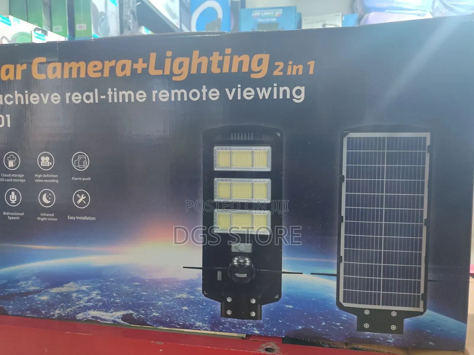 Ai Solar Camera+ Lighting 2in1 SPM XA01 450w in Ikeja - Accessories & Supplies for Electronics ...