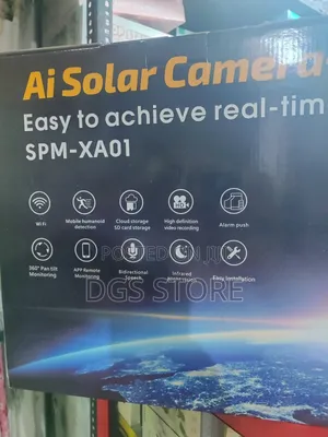 Ai Solar Camera+ Lighting 2in1 SPM XA01 450w in Ikeja - Accessories & Supplies for Electronics ...