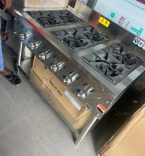 Industrial 6burners Gas Cooker Is Available 4sale in Ikeja - Restaurant ...