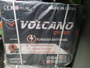 12v 220ah Volcano Tubular Battery in Ojo - Solar Energy, Energize Solar ...