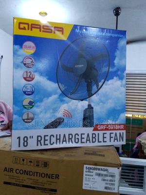 QASA 18" Rechargeable Fan LED Indicator for Battery Status in Surulere ...