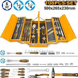 108pcs Ingco Professional Mechanical Tools Chest Set Box in Lagos Island (Eko) - Hand Tools ...