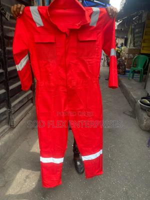 Red Quality Safety Overall With Reflector in Lagos Island (Eko ...