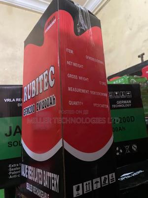 Rubitec 200ah 2v Battery in Ojo - Solar Energy, Miller Technologies ...