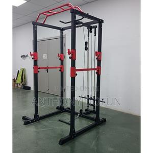 Fitness Rack Made of Solid Steel, Multi-Gym With 2 Spotte in Surulere ...