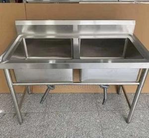 Luxurious Industrial Double Sink in Orile - Plumbing & Water Systems ...