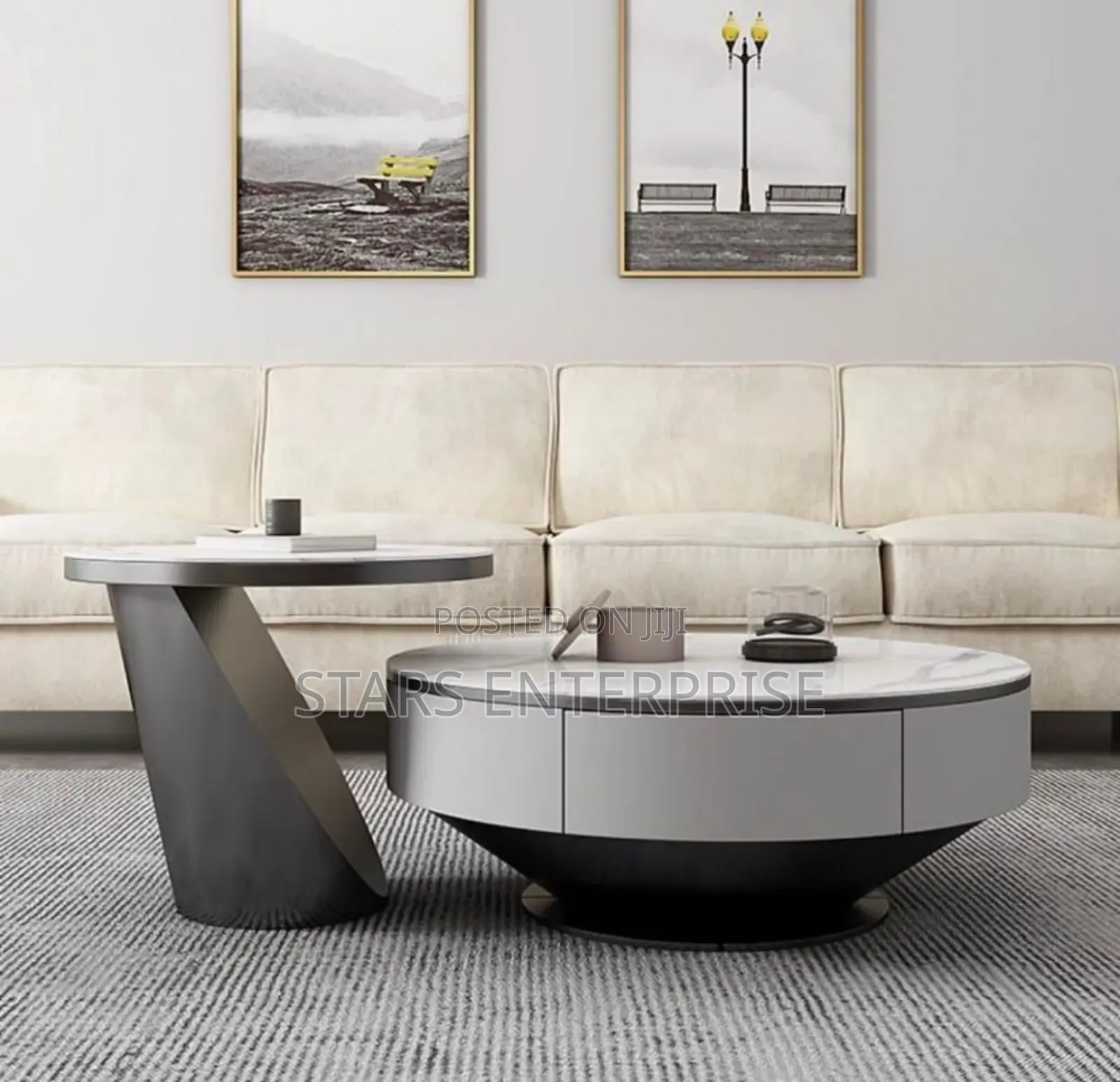 Center Table With Marble Top / Side Stool in Epe - Furniture, Stars ...