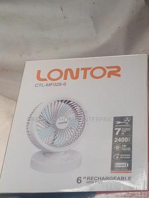 Lontor Rechargeable Table Fan 6 Inches 026 in Lagos Island (Eko) - Home ...