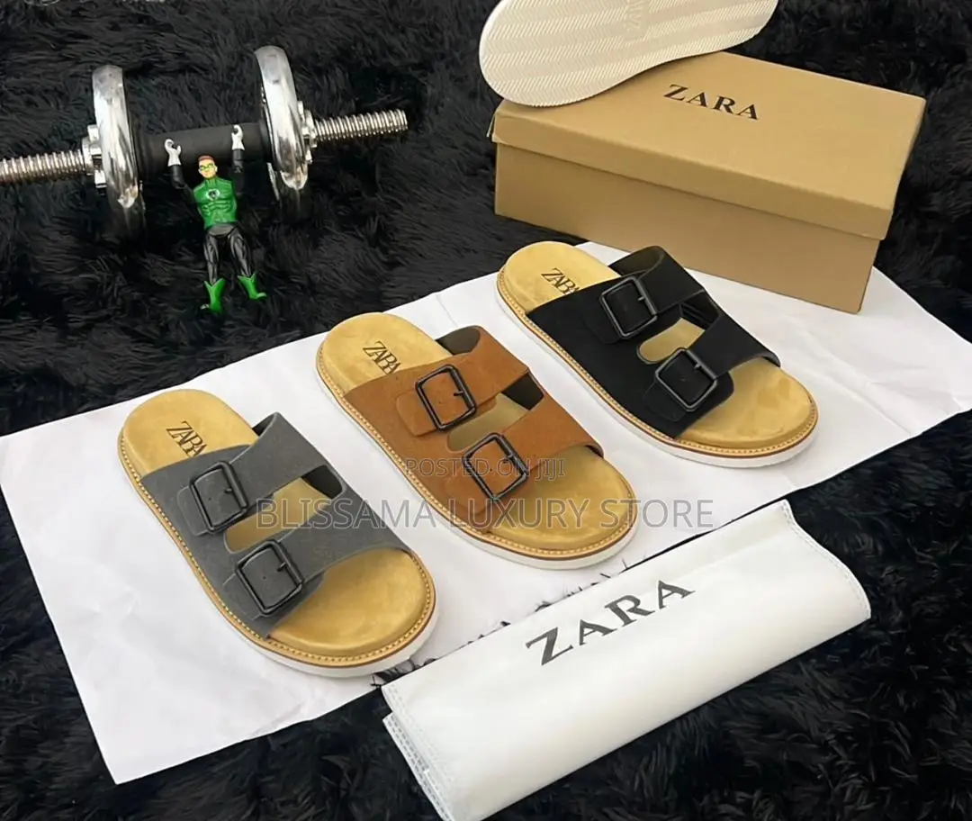 Quality Zara Slides in Lagos Island (Eko) - Shoes, Bliss Luxury Store ...