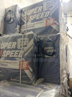 220ah Super Speed Indian Tall Tubular Battery 5yeras Warrant in Ajah ...