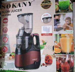 800watts Electric Sokany Slow Juicer SK-01005 in Lagos Island (Eko) - Kitchen Appliances ...