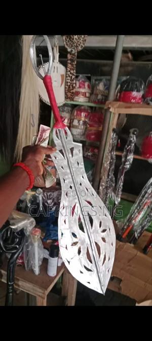 Ada and Eben Benin Traditional Shield Weapon in Ojo - Clothing ...