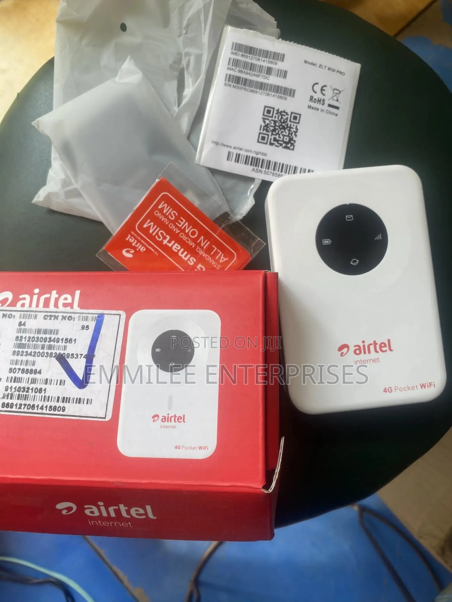 Airtel Mifi ZLT M30 Pro Unlocked in Ikeja - Networking Products ...