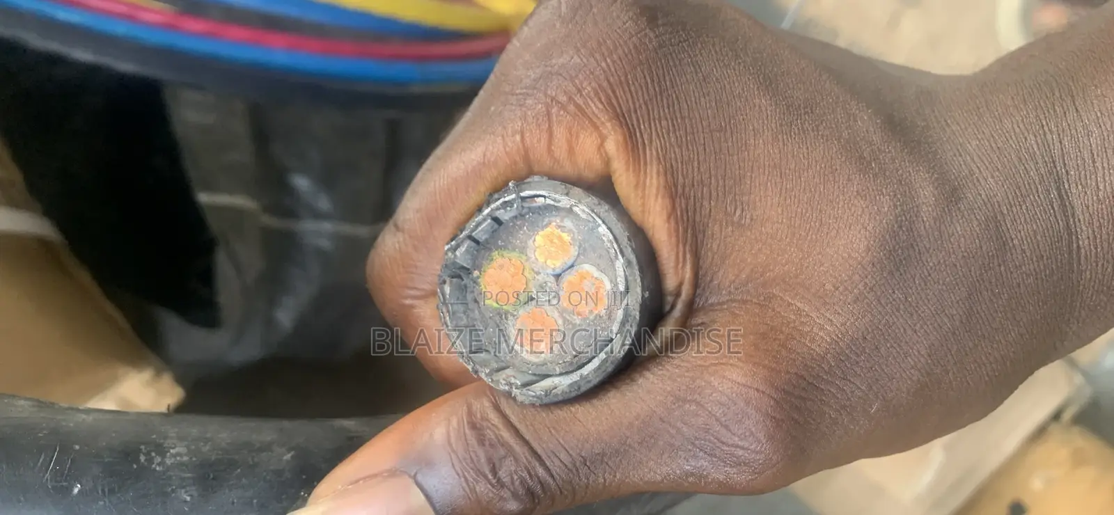 35mm 4core Armored Cable for sale - Blaize merchandise Price: ₦ 21,000 ...