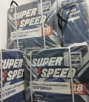 220ah 12V Super Speed Tall Tubular Battery in Victoria Island - Solar ...