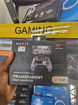 HAVIT Transparent RGB Wireless Controller Gamepad in Gwarinpa - Video ...