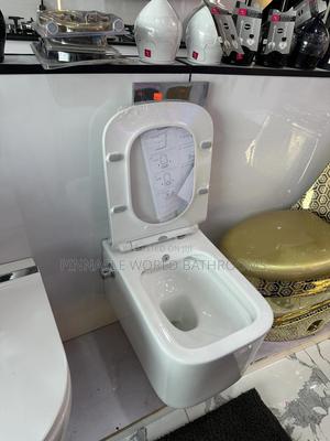 England White Square Wall Hung WC With Bum Bum Washer 007 in Orile ...