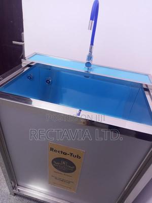 Dirty Linen Instrument Troughs + Sterile Instrumen Trolley for sale ...