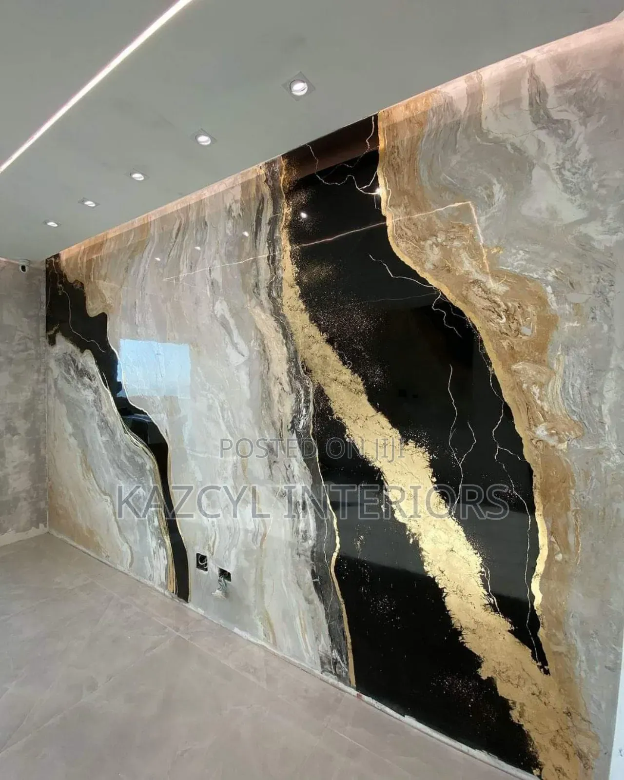 Stucco Glass Washable Wall and Marble Effect in Benin City - Building ...