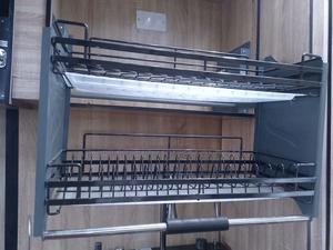 Pull Out Plate Rack Black With Anti Rust in Ikeja - Kitchen Appliances ...