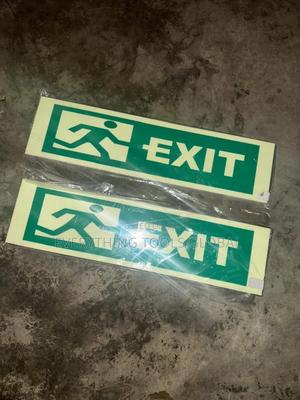 Exit Sign With Reflector in Lagos Island (Eko) - Safety Equipment ...