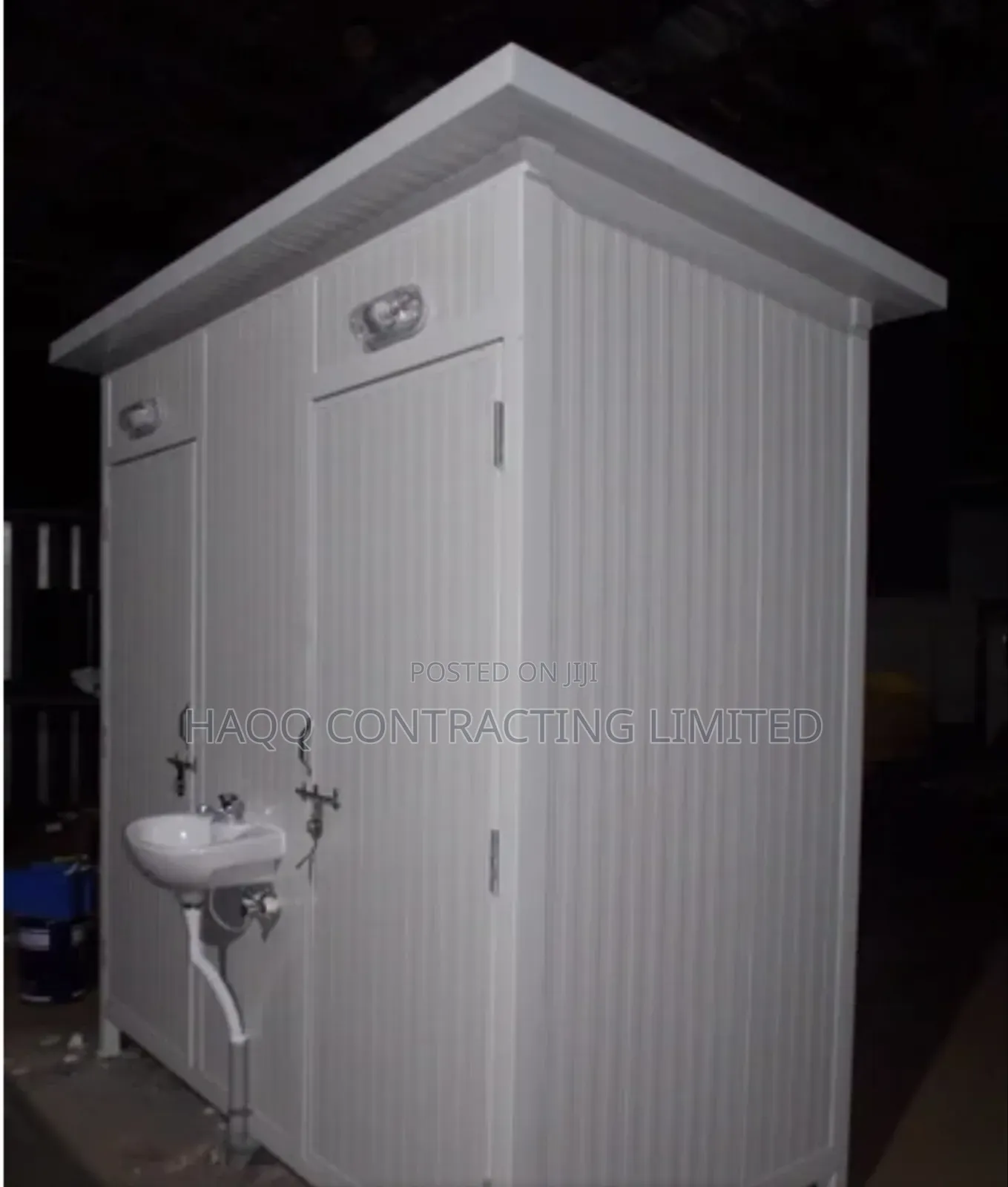 Square Portacabin Toilet Cabin for sale - Haqq Contracting Limited ...
