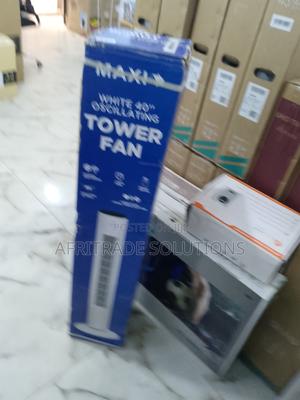 Maxi Tower Fan White 40wat Automatic Oscillation in Ajah - Home ...