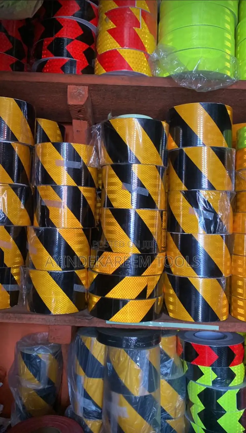 Reflective Tapes 4”(Yellow And Black) in Lagos Island (Eko) - Safety ...