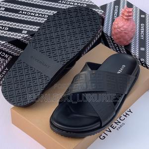 Original Givenchy Black Leather Slippers for Men in Lagos Island (Eko ...