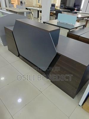 Reception Table With Good Quality Wood and Design in Wuse - Furniture ...
