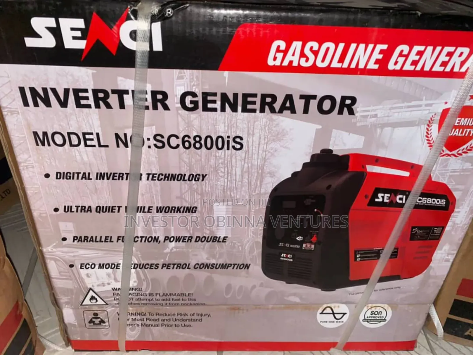 Senci Generator in Ojo - Electrical Equipment, Investor Obinna Ventures ...