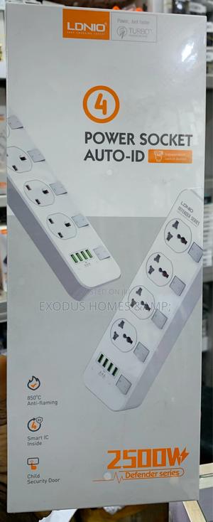Ldnio 2500W Defender Series 4 Power Socket + 4 USB Port in Ikeja ...
