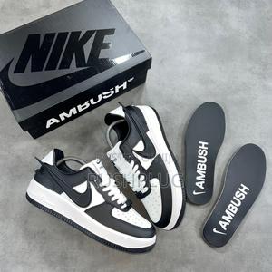 Dope Nike Air Force 1 Low Sp White-Black Swoosh Sneakers in Lagos ...