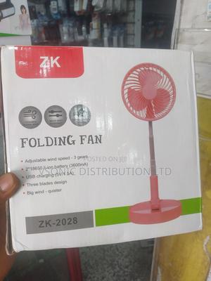 Adjustable Height Rechargeable Fan Folding Fan - Zk-2028 in Ikeja - Home Appliances, Vsonic ...