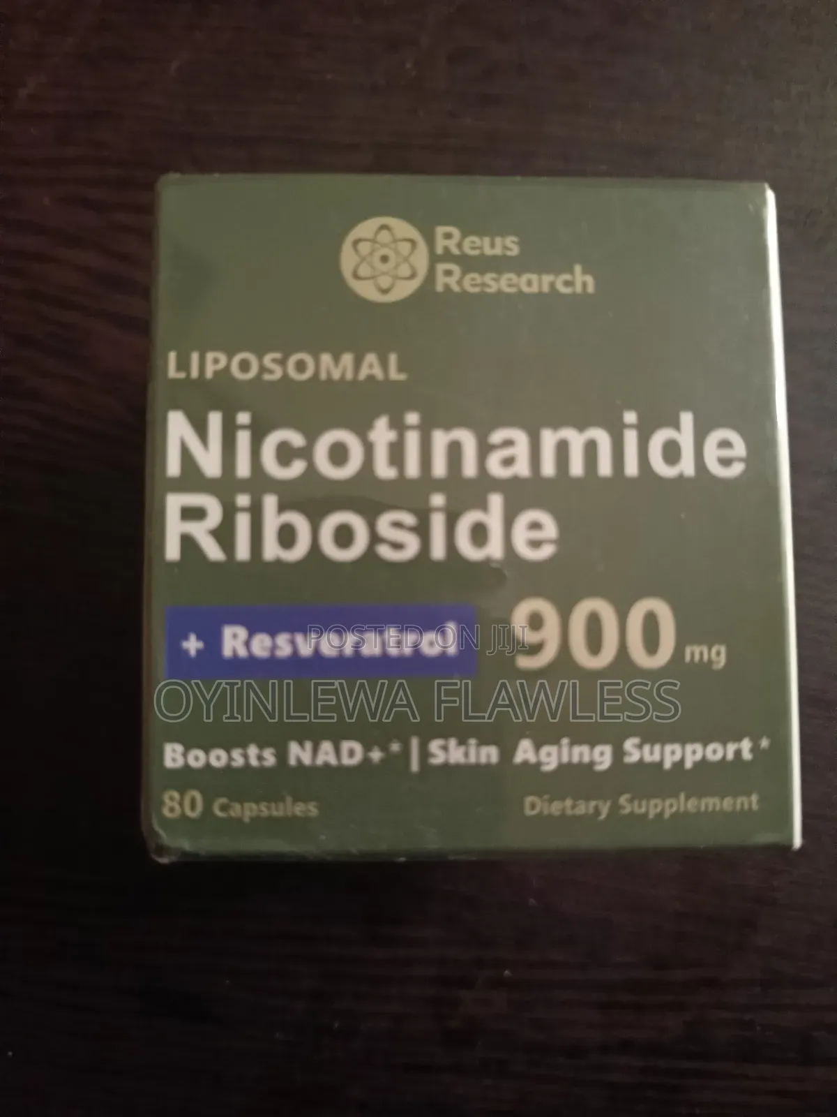 Reus Research Nad+ Liposomal Nicotinamide Riboside Resveratrol in ...