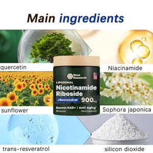 Reus Research Liposomal Nicotinamide Riboside Resveratrol in Alimosho ...