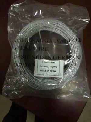 Original Galvanized Extension Steel Wire 3.5MM by 40m/50y in Lagos ...